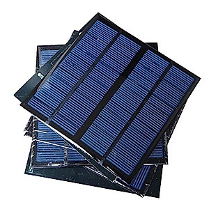 Sunnytech 1pc 3W 12V 250ma Mini Small Solar Panel Module DIY Polysilicon Solar Epoxy Cell Charger B047