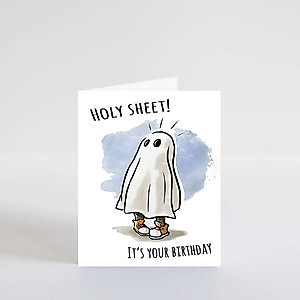 Picture This Prints Holy Sheet, Funny Card for Wife Husband Boyfriend Girlfriend Mom Dad, Card for Him Her Friend Brother Sister, Funny Greeting Card (5 inches by 7 inches)