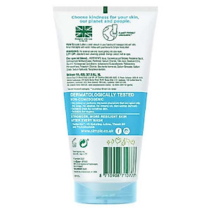 Simple Water Boost Micellar Gel Facial Wash, 5 Oz (150 ML) (1 Count)