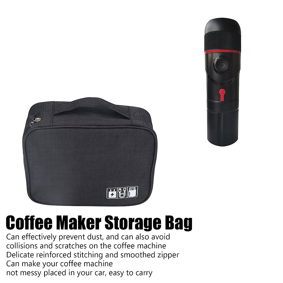 Coffee Machine Bag, Coffee Maker Bag Coffee Machine Storage Bag Multifunctional Travel Storage Bag for Outdoor