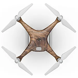 Design Skinz Design Skinz Raw Wood Planks V11 Full-Body Wrap Decal Skin-Kit Compatible with The Drone DJI Spark