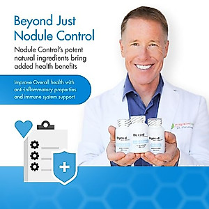 Nodule Control - Doctor Formulated Natural Thyroid Nodule Control Supports The Body to Help Reduce Thyroid Nodules -w/Spirulina, Boswellia, Turmeric, Inositol, Selenium, Prunella
