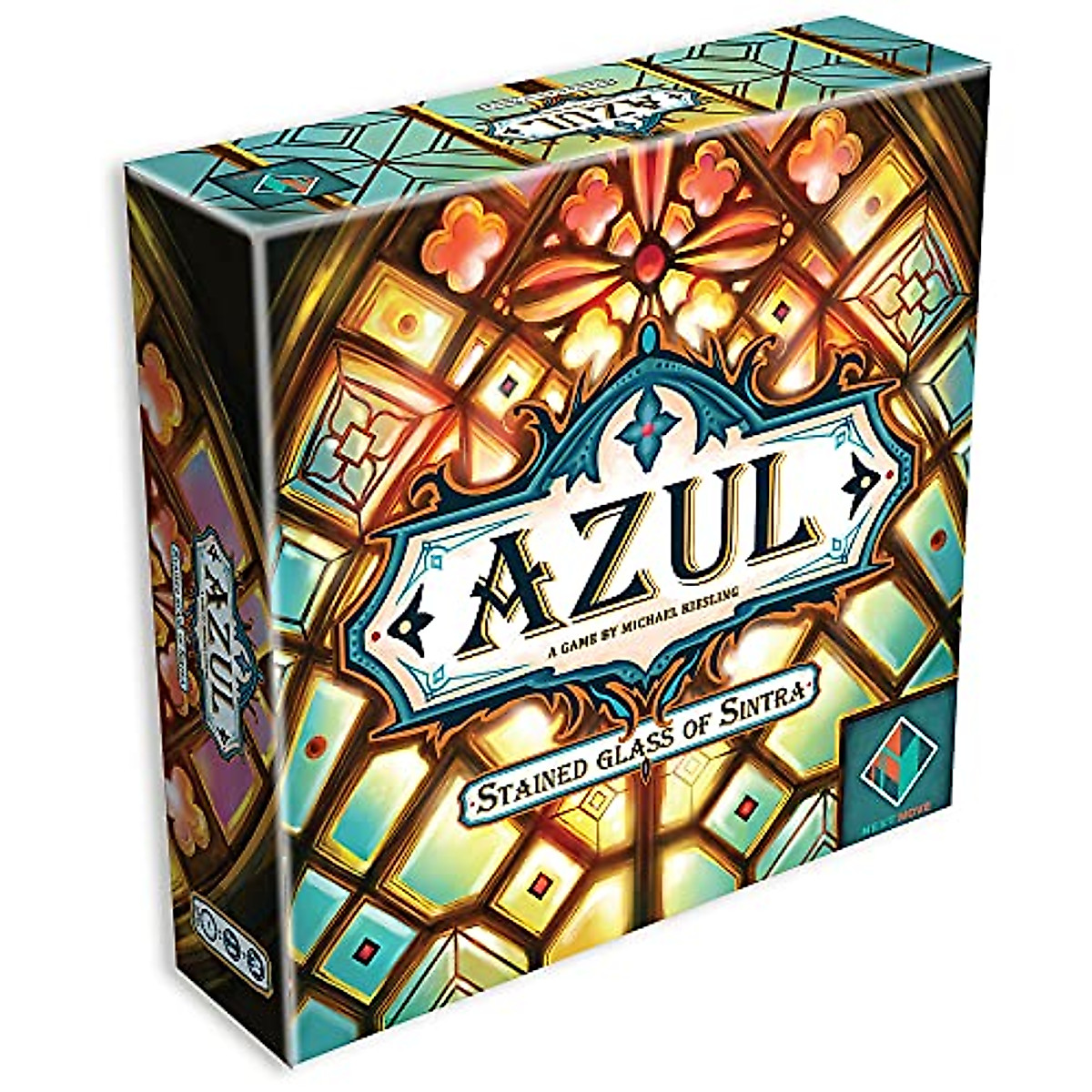 Azul Stained Glass of Sintra Board Game EXPANSION - Craft Colorful Window Panes. Tile-Placement Strategy Game for Kids and Adults, Ages 8+, 2-4 Players, 30-45 Minute Playtime, Made by Plan B Games