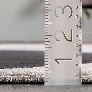 Well Woven Good Vibes Helena Blush Pink Modern Geometric Shapes 7 ft 10 in x 10 ft 6 in Texture Area Rug