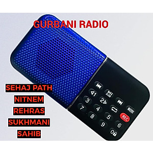 Gurbani Radio Player Includes Full Guru Granth Sahib Plus Nitnem-Rehras-Sukhmani Sahib-Shabad Kirtan