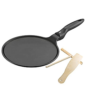 WMF Crêpe Pan Coated with Devil Stainless Steel Handle, Black, 27 cm