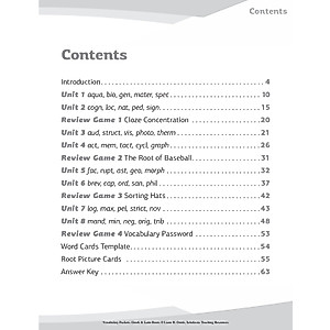 Vocabulary Packets: Greek & Latin Roots: Ready-to-Go Learning Packets That Teach 40 Key Roots and Help Students Unlock the Meaning of Dozens and Dozens of Must-Know Vocabulary Words