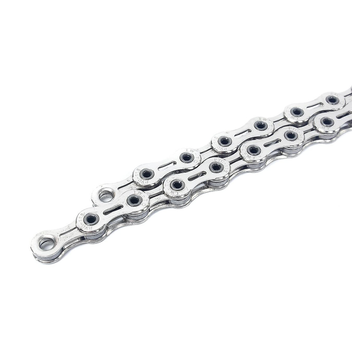 PYC Hollow-Pin Bicycle 11-Speed Bike Chains 116L for Road/Mountain/Cyclocross/Gravel/MTB etc.use Lightweight only 8.5oz