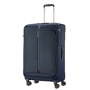 Samsonite Popsoda Luggage- Suitcase, Spinner L erweiterbar (78 cm - 112.5 L), Blau (Dark Blue)