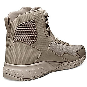 CQR Men's Military Tactical Boots, Lightweight 6 Inches Combat Boots, Durable EDC Outdoor Work Boots, No Zip Desert Sand, 13