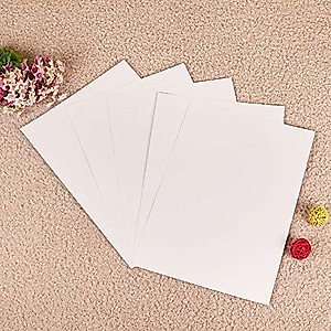 Printable Vinyl for Inkjet printer, 20 Sheets Premium Glossy White Waterproof Printable Vinyl Paper,8.3"x 11.7"