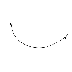 FR Extended Neck D Ring Recliner Cable, 3" Exposed Wire, S Tip 47" Length