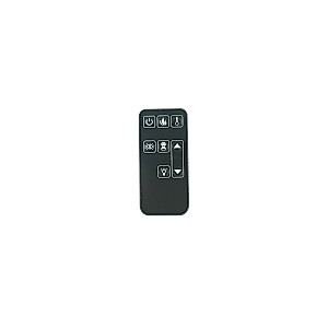 Remote Control for Twin-Star Classic Flame 36II100GRG 47HF100GRG 47HF100GRG-01 47II100GRG 36HF100GRG 36HF100GRG-01 Electric Fireplace Infrared Quartz Space Heater