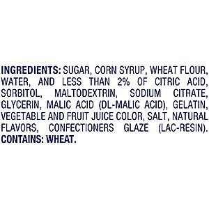 SweeTARTS Ropes, Candy, Tangy Strawberry, Soft and Chewy, Back to School Sweet Treat, 3.5 oz, 12 ct