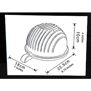 Vegetable Chopper, Chop Fresh Vegetables and Fruits in Seconds BPA Free Salad Shooter, Cutter for Lettuce or Salad -