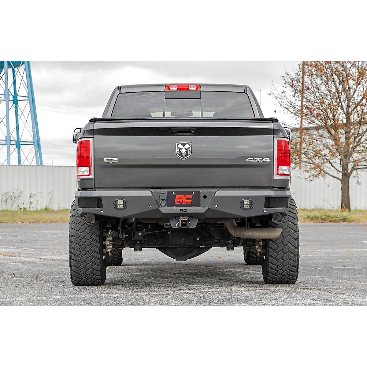 Rough Country Rear Heavy Duty LED Bumper for 2010-2024 Ram 2500/3500-10786A