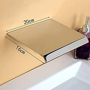 Modern Wall Mounted Waterfall Bath Spout Bath Tap Filler Bathtub Faucet Spout Shower System Spout