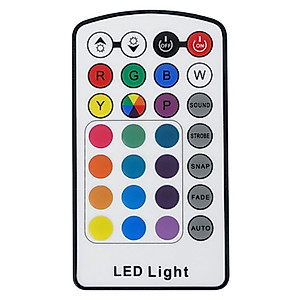 (2) Rockville Mini RF1 RGBWA+ DJ/Party LED Wash Lights (Steel) + RF Remotes