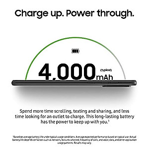 SAMSUNG Galaxy A21 LTE Verizon | 6.5" Screen | 32GB of Storage | Long Lasting Battery | Single SIM | 2020 Model | US Version | Black - (SM-A215UZKAVZW)