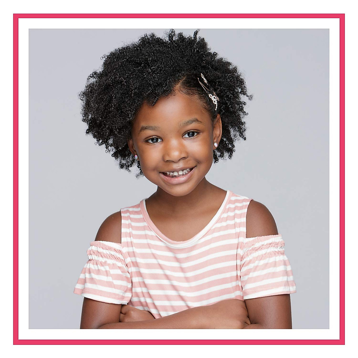 Just For Me Natural Hair Milk Hydrate & Protect Leave-In Conditioner, Maintains Moisture Balance, With Coconut Milk, Shea Butter, Vitamin E & Sunflower Oil, 10 Ounce