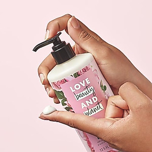 Love Beauty and Planet Delicious Glow Body Lotion Murumuru Butter & Rose for Soft, Glowing Skin Natural Ingredients, Plant-Based Moisturizers, Vegan, Cruelty-Free 13.5 oz