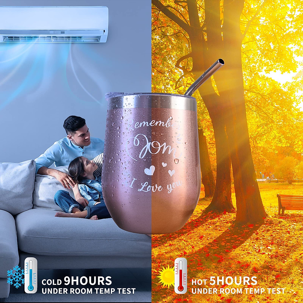 Birthday Gifts for Mom - Mothers Gifts from Daughter Son Husband, 11Pcs Relaxing Spa Gift Basket Set, Care Package Get Well Soon GiftsBasket, Letter Blanket Tumbler Unique Gift Ideas