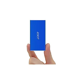 JOIOT Portable SSD 1TB External Solid State Drive - Up to 540MB/s External Hard Drive, USB 3.1 Gen 2 Ultra-Slim External SSD, Blue