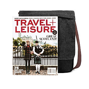 Berchirly Canvas Shoulder Bag Men Casual Travel Male 8Inch Crossbody Messenger Bag Black