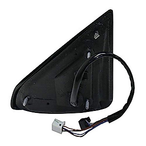 AutoShack KAPCH1321350 Passenger Towing Mirror Power Black Textured Heated Manual Folding Replacement for 2015-2018 Ram 1500 2500 2016-2018 Ram 3500 2019 Ram 1500 Classic 3.6L 5.7L 6.4L 6.7L 4WD RWD