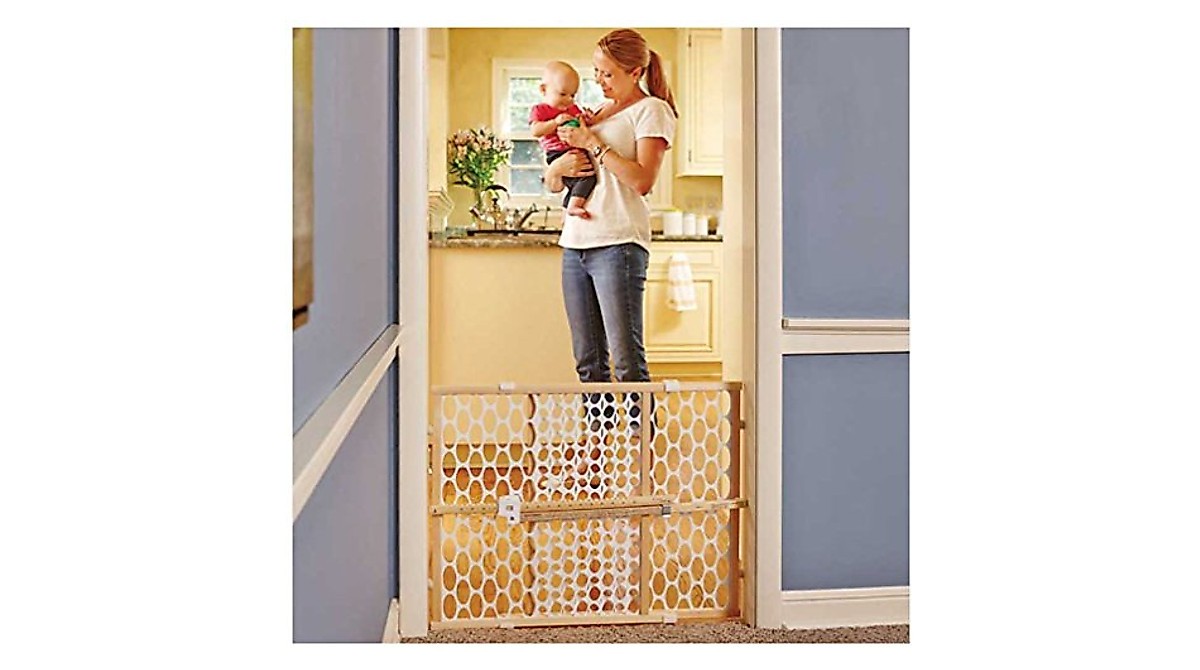 Toddleroo Quick Fit Oval Baby Gate - Easy Installation