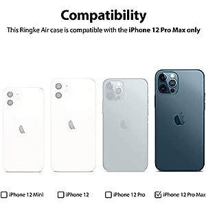 Fsoole Clear Crossbody Wallet Case Women with Credit Card Holder Slot (for iPhone 12 Pro Max) - Dark Blue Lanyard