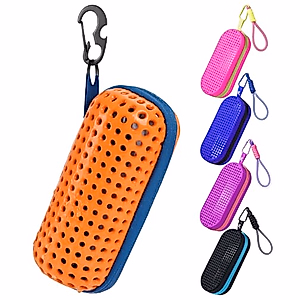 Rkyzhuang Swim Goggle Case For Swimming Goggles, Protective Cases for Goggles with Clip
