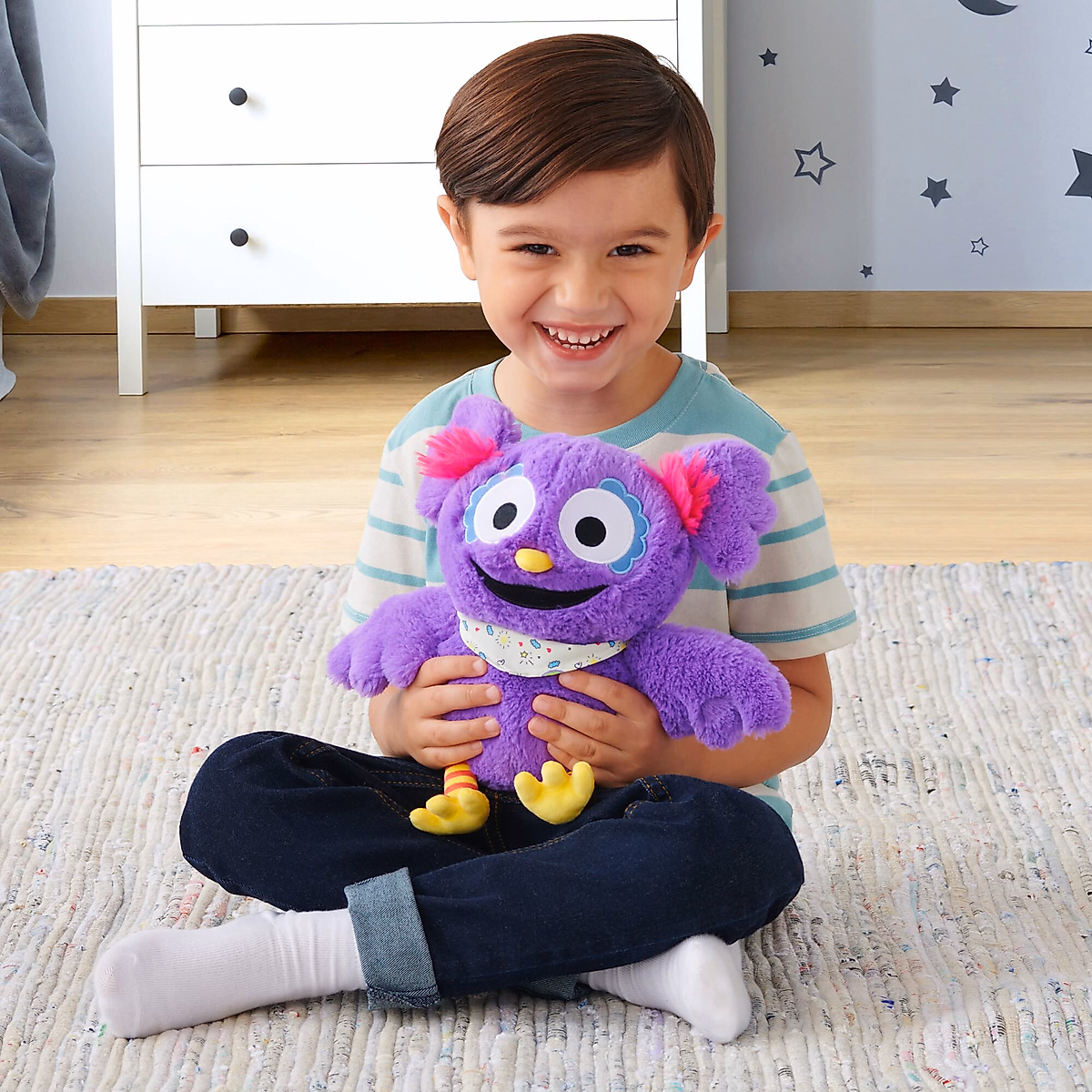 Blippi Treehouse Scratch The Owl Plush - 10-Inch Scratch The Owl Plush - Toys for Kids and Preschoolers - Amazon Exclusive