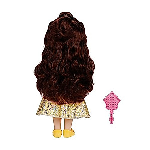 Disney Princess My Friend Belle Doll 14 inch Tall includes Removable Outfit, Tiara, Shoes & Brush