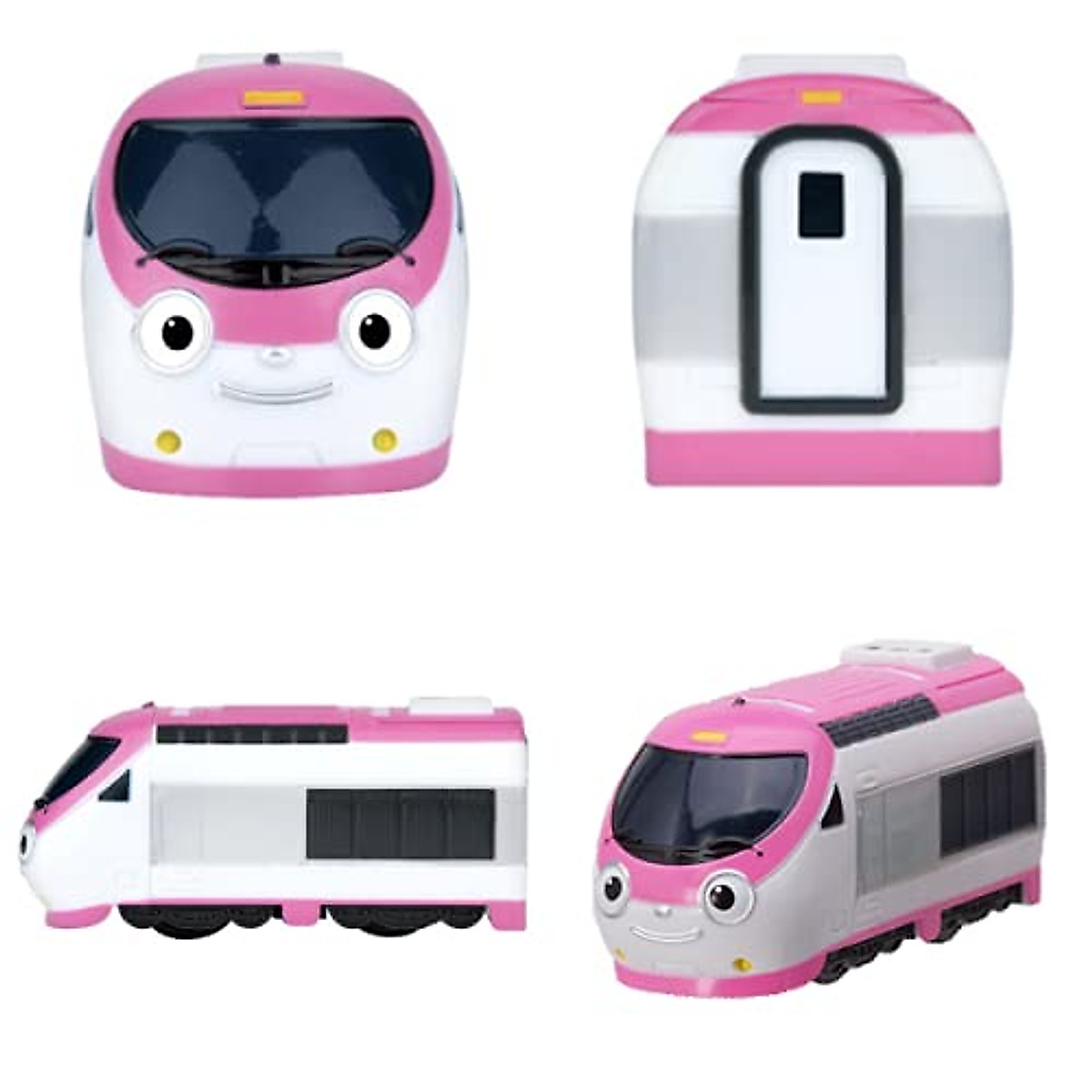 Pull Back Car Train Toy - Titipo and Friends 3 Vehicles Set Christmas Birthday Gifts for Kids and Toddlers Boys and Girls 3 Years and Up