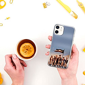 PadPadStore Deam SMP Phone Case Compatible with iPhone 8 Clear Flexible Silicone Dsmp Flag Shockproof Cover