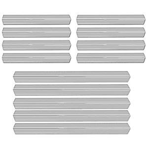 Htanch SG538 (13-Pack) Stainless Steel Flavorizer Bars Replacement for Weber 7538 9813 Weber Genesis 1000-5500, Platinum I & II Gas Grills