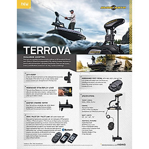 Minn Kota 1358805; Trolling Motor, Terrova 55/ Ip_Bt 54 No Fpdl