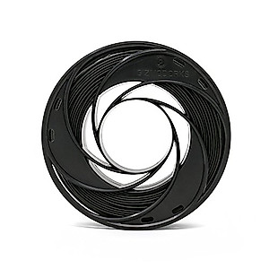 Gizmo Dorks Nylon Filament for 3D Printers 3mm (2.85mm) 200g, Black