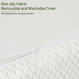 OUUI Twin XL Mattress, 6 Inch Memory Foam Mattress in a Box for Kids with Breathable Bamboo Cover, Medium Firm Gel Mattress for Bunk Bed, Trundle Bed, CertiPUR-US Certified