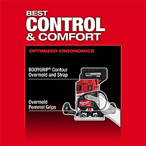 2838-20 For Milwaukee M18 FUEL 18V 1/2" Cordless Lithium-Ion Router - Bare Tool