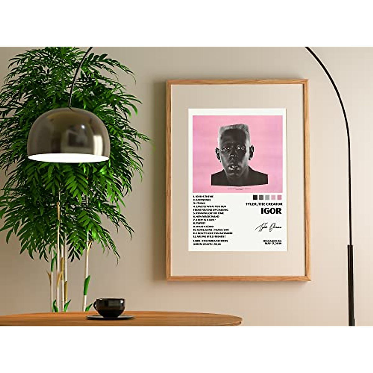 ceceva Tyler The Creator Poster, Set of 6, 8x10 inch, FRAMELESS Music Posters, Album Cover Poster, Rapper Posters, Igor poster