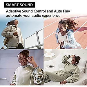 Sony WFLS900N/W LinkBuds S Truly Wireless Noise Canceling Earbuds (White) Bundle with Deco Essentials Soft Silicone Protective Case for WFLS900