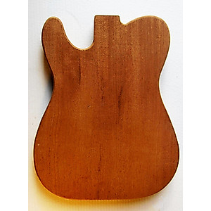 Supra-Tone Electric guitar body, TL style, unfinished, Mahogany, Made in USA