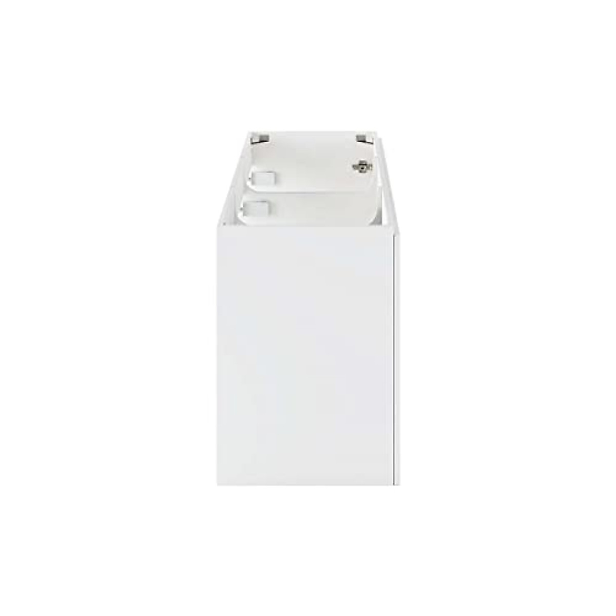 Modway Vitality 48" Wall-Mount Bathroom Vanity in White
