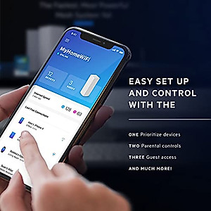 Linksys MX8502 Atlas WiFi 6E Router Home WiFi Mesh System, Tri-Band, 6,000 Sq. ft Coverage, 130+ Devices, Replaces Routers and Extenders, Gaming & Streaming, Speeds up to (AX8400) 8.4Gbps - 2PK