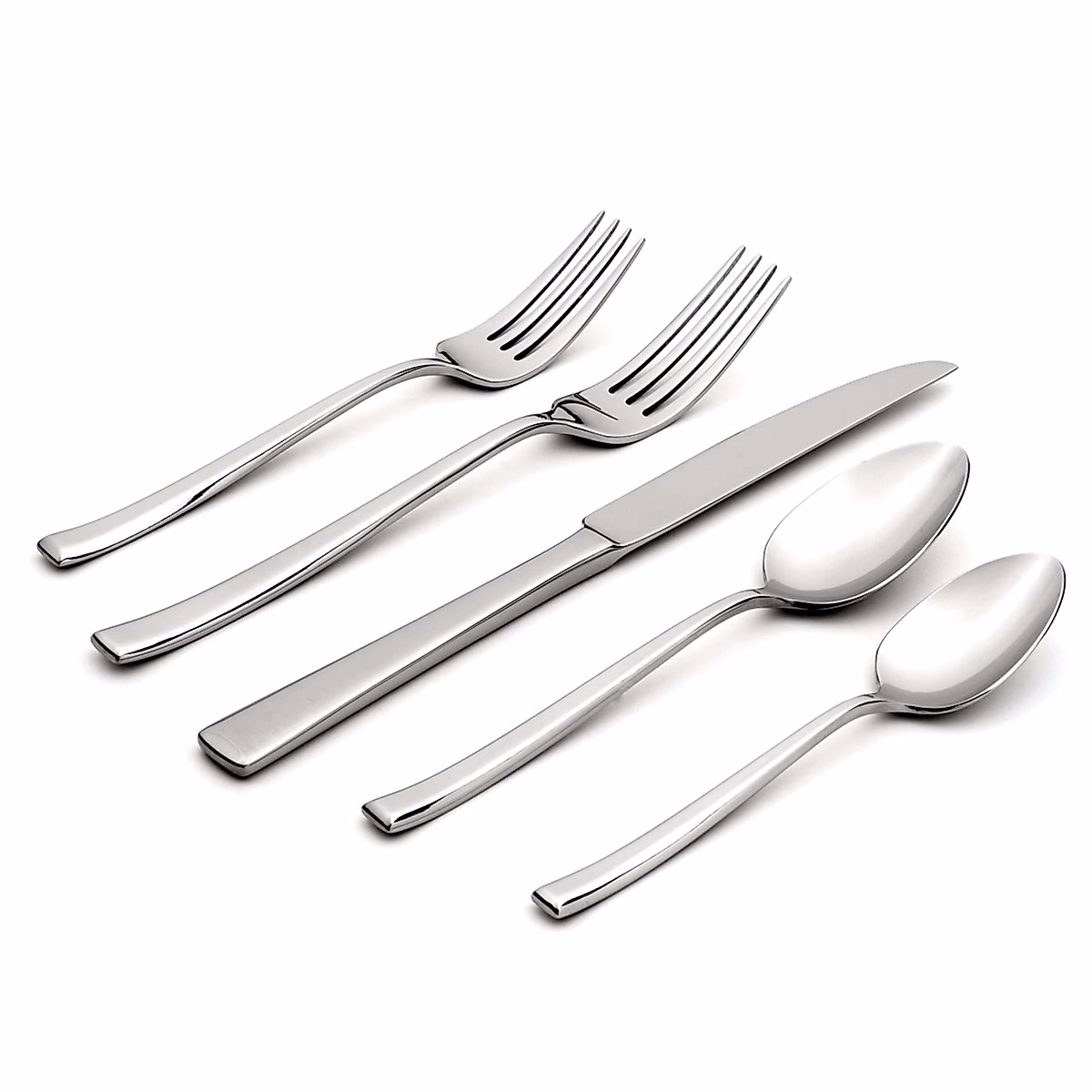 Oneida Pearce 20 Piece Fine, Service for 4 Flatware Set, 20PC FW, STAINLESS