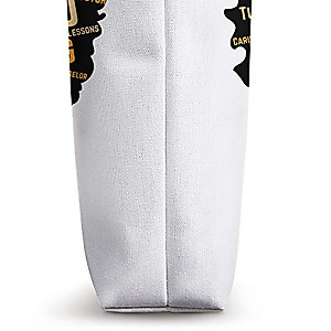 African American Teacher Words in Afro Tote Bag