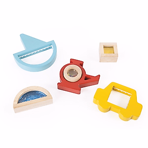 Guidecraft Sorting Vehicles, Kids Learning and Educational Toys, Manipulative For Toddlers