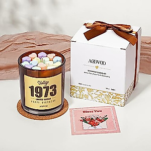 AOOVOO Scented Candles for Men - Candles for Home Scented, Soy Candles, Scented Candles Set, Men Candle Set, Lavender Candles Set M